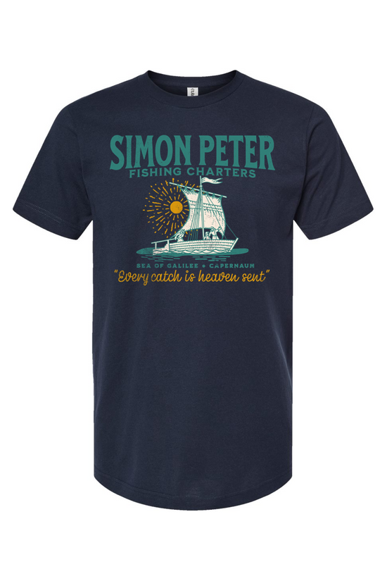 Simon Peter Fishing Charters - T-Shirt – Disciple Shirts