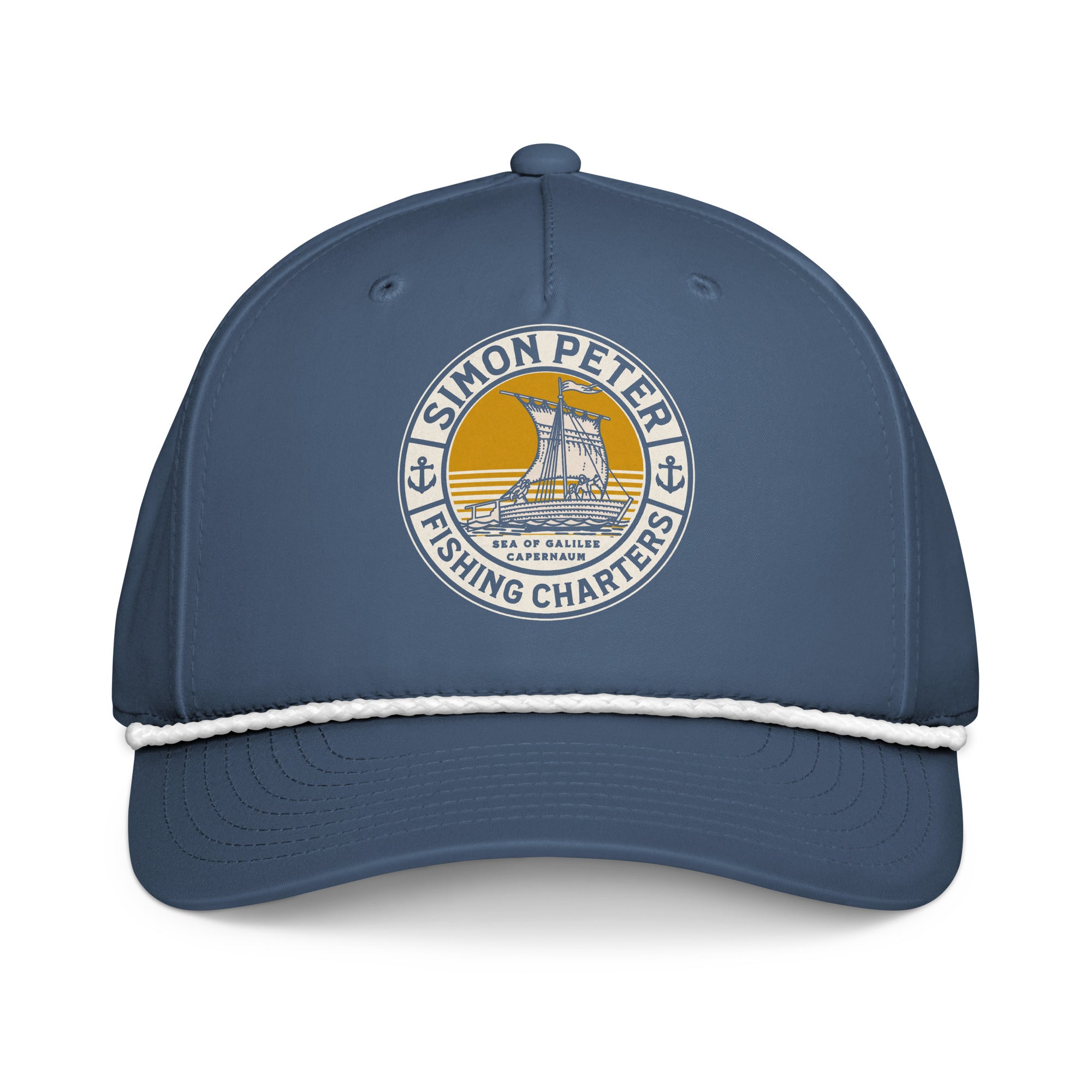 Simon Peter Fishing Charters - Classic Rope Cap – Disciple Shirts
